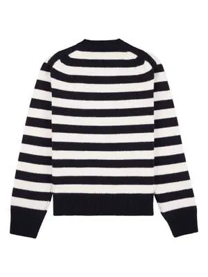 SPORTY & RICH Striped Wool Jumper