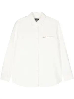 A.p.c. Cuffed Shirts For Women