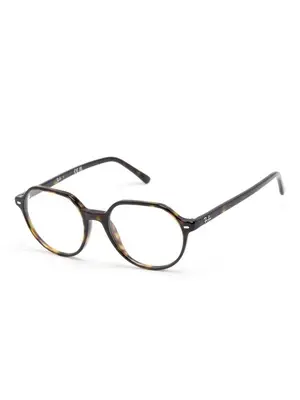 Ray-ban Thalia Round-frame Sunglasses - Brown