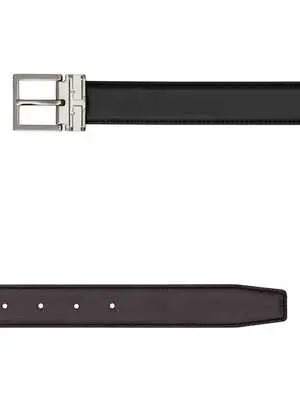 TOD'S Logo-buckle Leather Belt