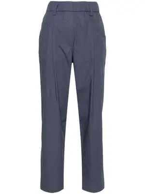 Brunello Cucinelli Cotton Tapered Trousers