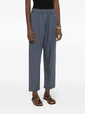 Brunello Cucinelli Cotton Tapered Trousers
