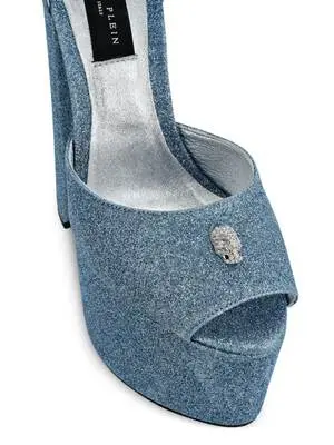 Philipp Plein Platform Pumps - Blue