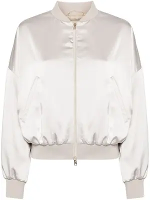 Herno Logo-plaque Bomber Jacket