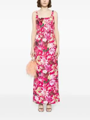 Sachin & Babi Lana Floral-print Gown - Pink