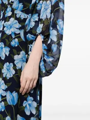 Sachin & Babi Jenny Floral-print Gown