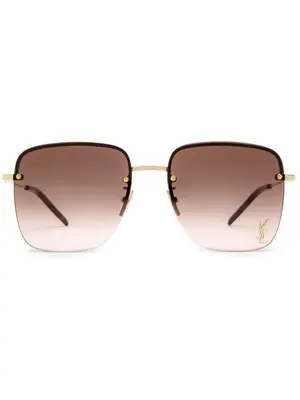 Saint Laurent Sl 312 Sunglasses - Gold