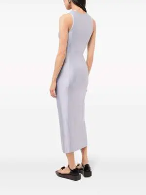 Rabanne Stud-detailed Midi Dress - Blue