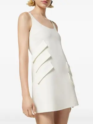 Versace Scoop-neck Mini Dress