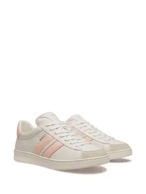 Bally Tyger Leather Sneakers - White