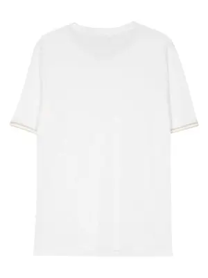 Eleventy Contrast-trim T-shirt