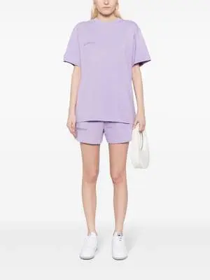 PANGAIA Slogan-print T-shirt - Purple