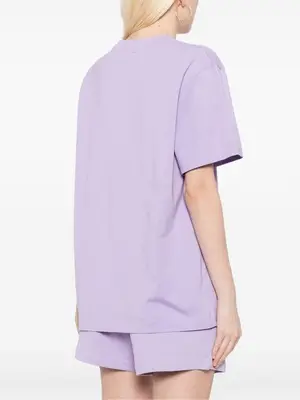 PANGAIA Slogan-print T-shirt - Purple