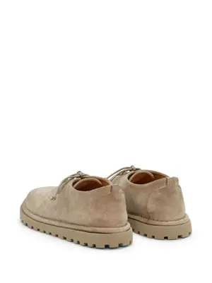 Marsèll Sancrispa Alta Suede Derby Shoes - Brown