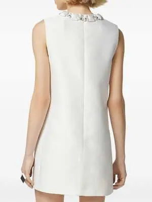 Versace Bead-embellished Mini Dress