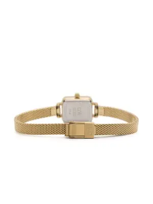 DANIEL WELLINGTON Mini Quadro 18mm Watch - Gold