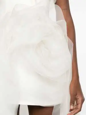 ANA RADU Asymmetric Ruffled Gown