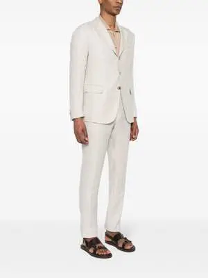 Boglioli Single-breasted Linen Suit
