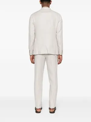Boglioli Single-breasted Linen Suit