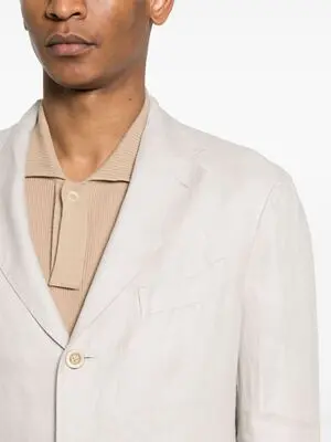 Boglioli Single-breasted Linen Suit