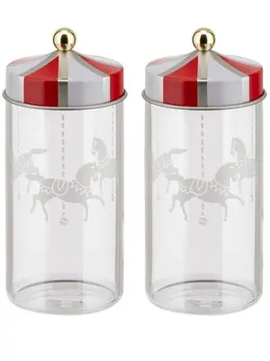 ALESSI Circus Glass Jars - Neutrals