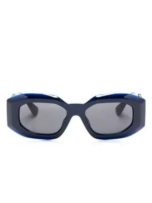 Versace Medusa Biggie Geometric-frame Sunglasses