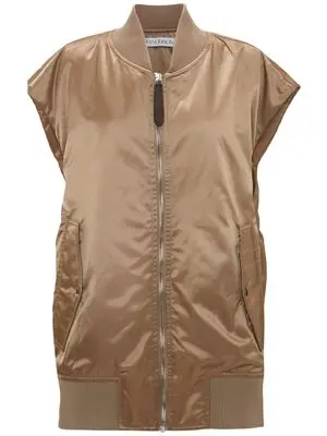 JW Anderson Satin-finish Bomber Gilet