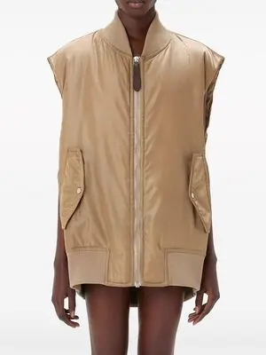 JW Anderson Satin-finish Bomber Gilet