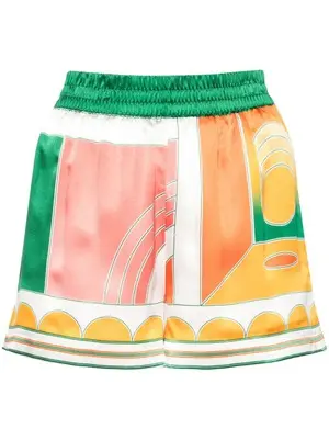 Casablanca Graphic Shorts For Men