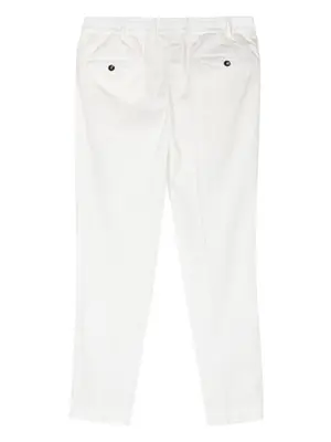 DELL'OGLIO Mid-rise Tapered-leg Chinos