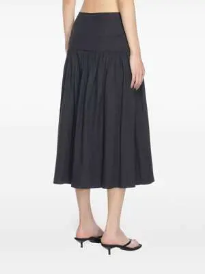 AMOMENTO Pleated Wide-leg Shorts