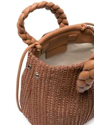 Hereu Bombon Raffia Tote Bag