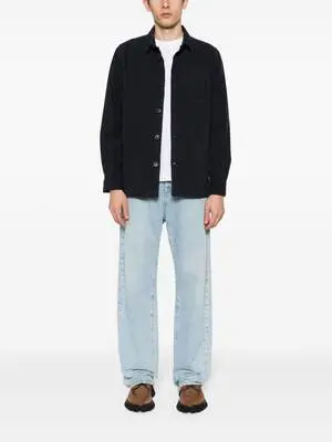 Barbour Logo-tag Cotton Shirt - Blue
