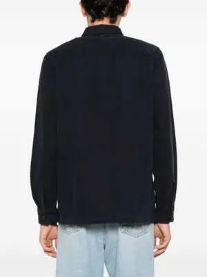 Barbour Logo-tag Cotton Shirt - Blue