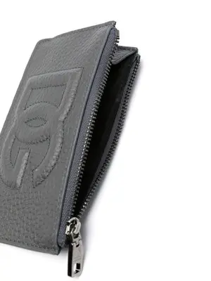 Dolce & Gabbana Embossed-logo Wallet - Grey
