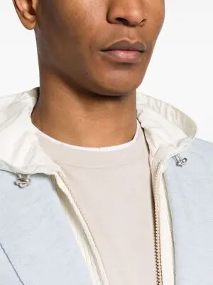 Eleventy Layered Cotton T-shirt - Neutrals
