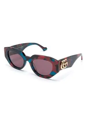 Gucci Gucci Eyewear Cat-Eye Sunglasses Green