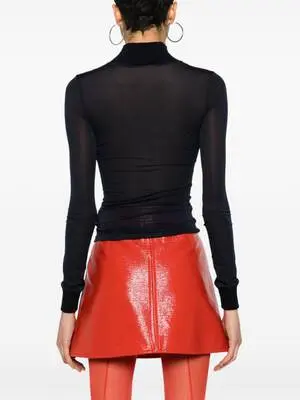 COURREGES Reedition Mesh Top - Blue