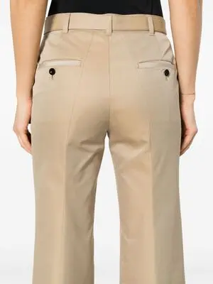Sacai Flared Belted Trousers