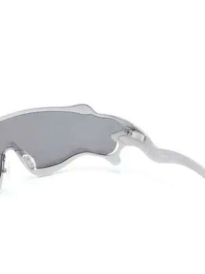 Henrik Vibskov Octane Shield Sunglasses - Silver