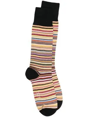 PAUL SMITH Paul Smith Striped Knitted Socks
