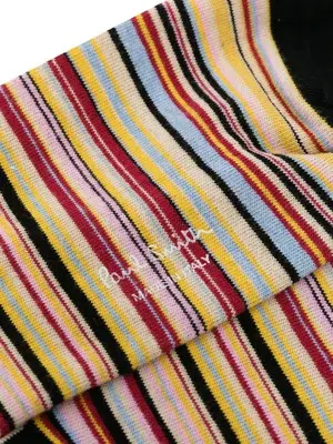 Paul Smith Striped Knitted Socks
