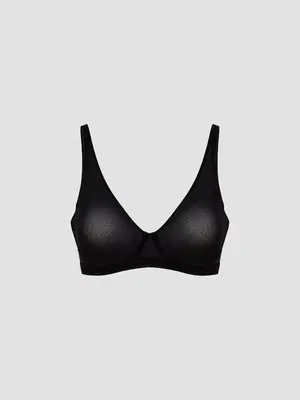 Wolford Tulle Full Bra - Black