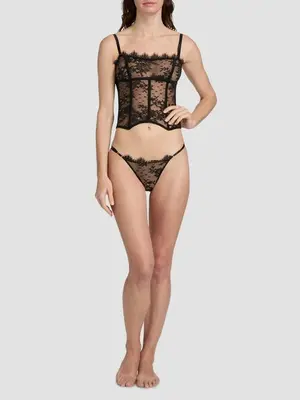 Kiki De Montparnasse Jolie Lace G-string Thong