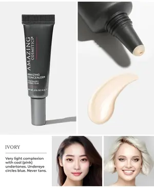 AMAZINGCOSMETICS Concealer Full Coverage Color Correcting Concealer - Ivory