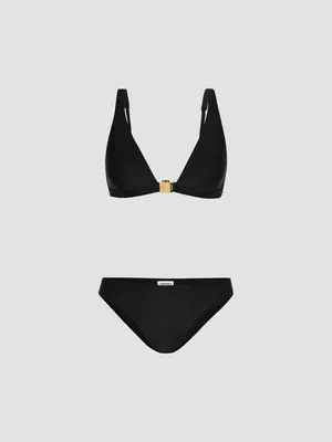 L'Agence Solids Nicole Bikini Bottom