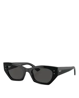 Ray-ban Butterfly Sunglasses, 52mm - Black/gray Solid