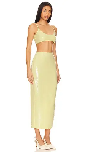 SAU LEE Oksana Set In Yellow
