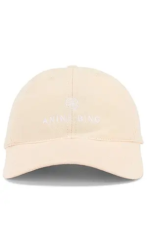 ANINE BING ANINE BING Jeremy Baseball Cap Peach