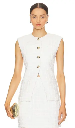 Amanda Uprichard Classic Vests For Women